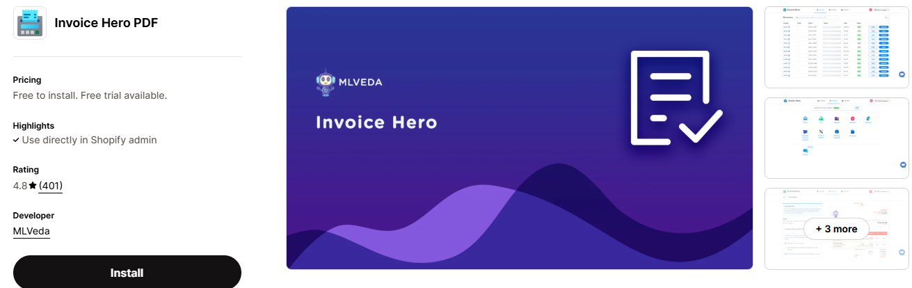 Top 10 Shopify PDF Invoice Apps In 2025